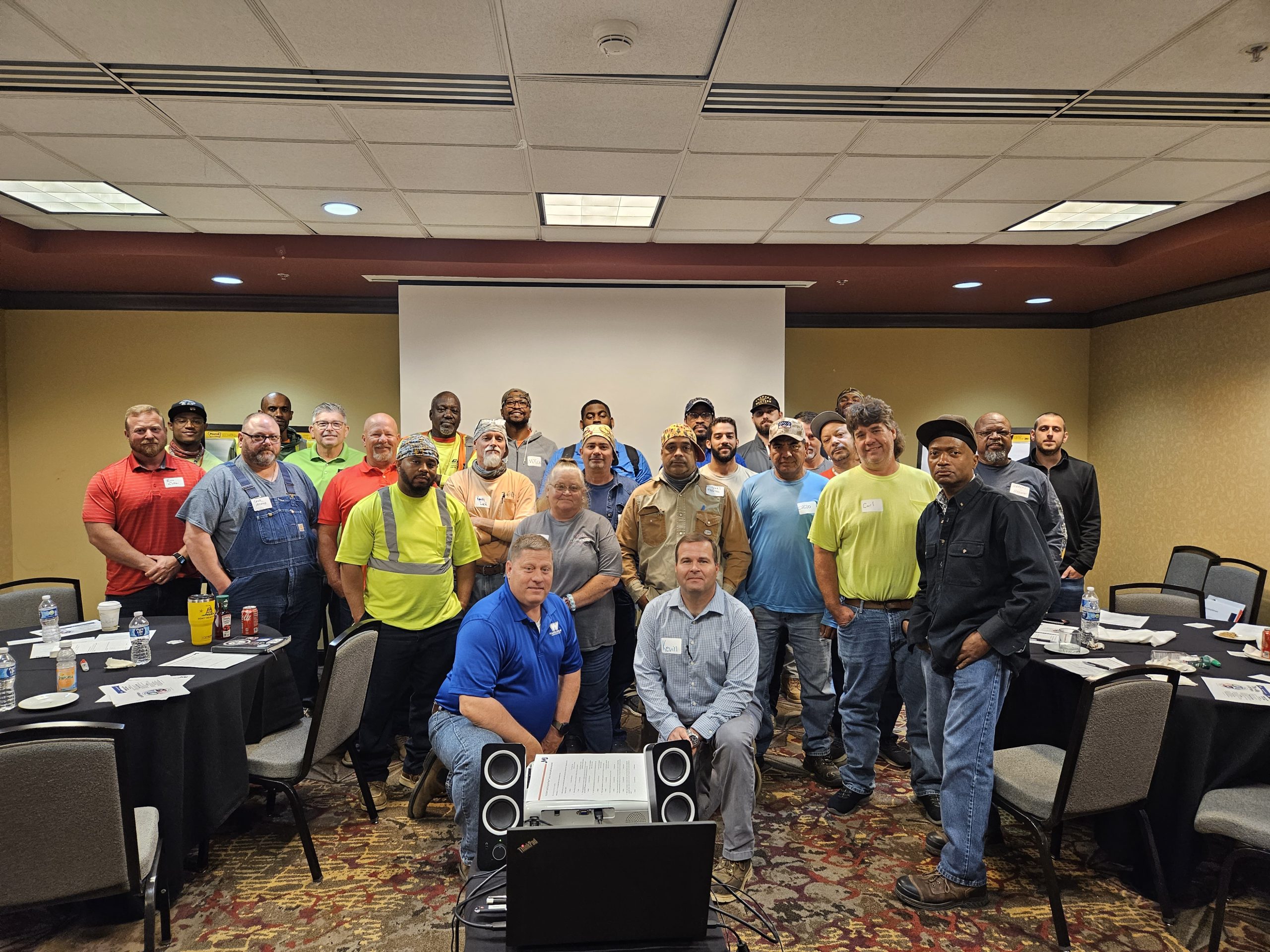 1st IIF Training class | Wilhelm Construction
