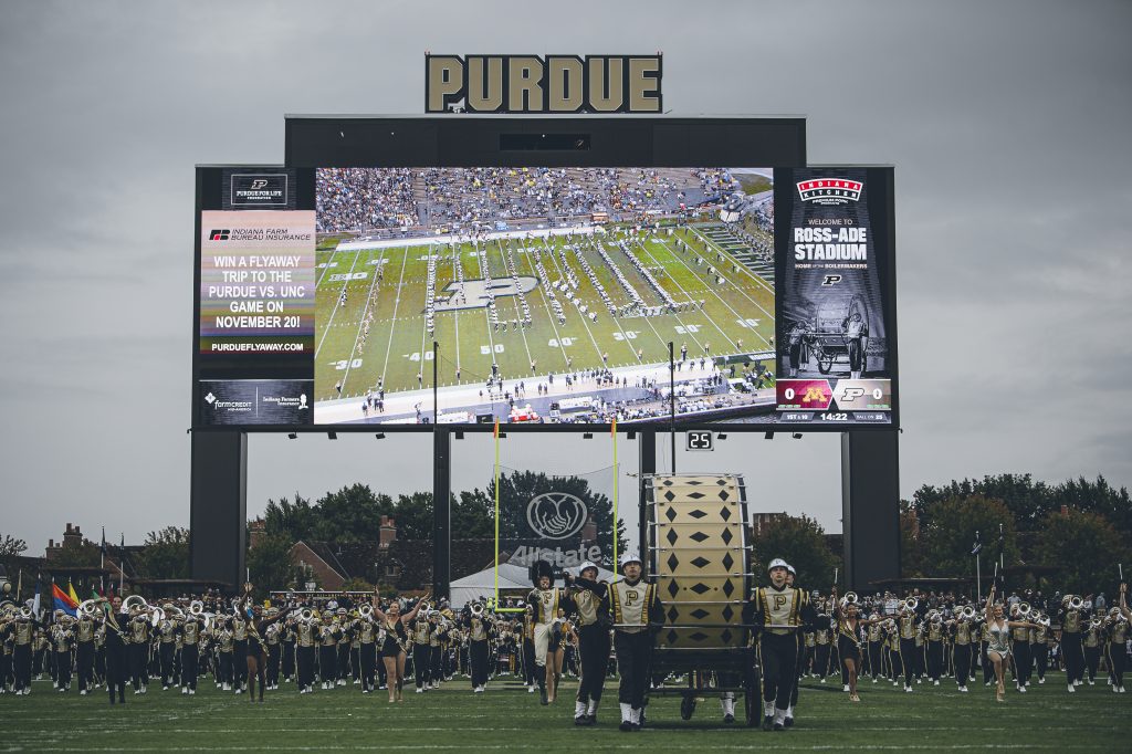 Ross-Ade South End Zone Videoboard Replacement | Wilhelm Construction