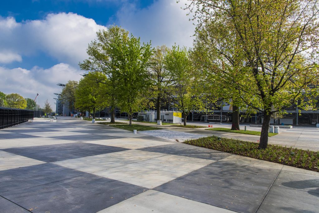 Indianapolis Motor Speedway Legends Plaza | Wilhelm Construction