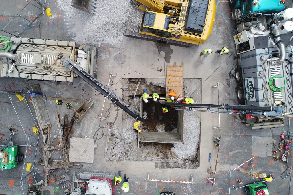 Emergency Manhole Collapse | Wilhelm Construction